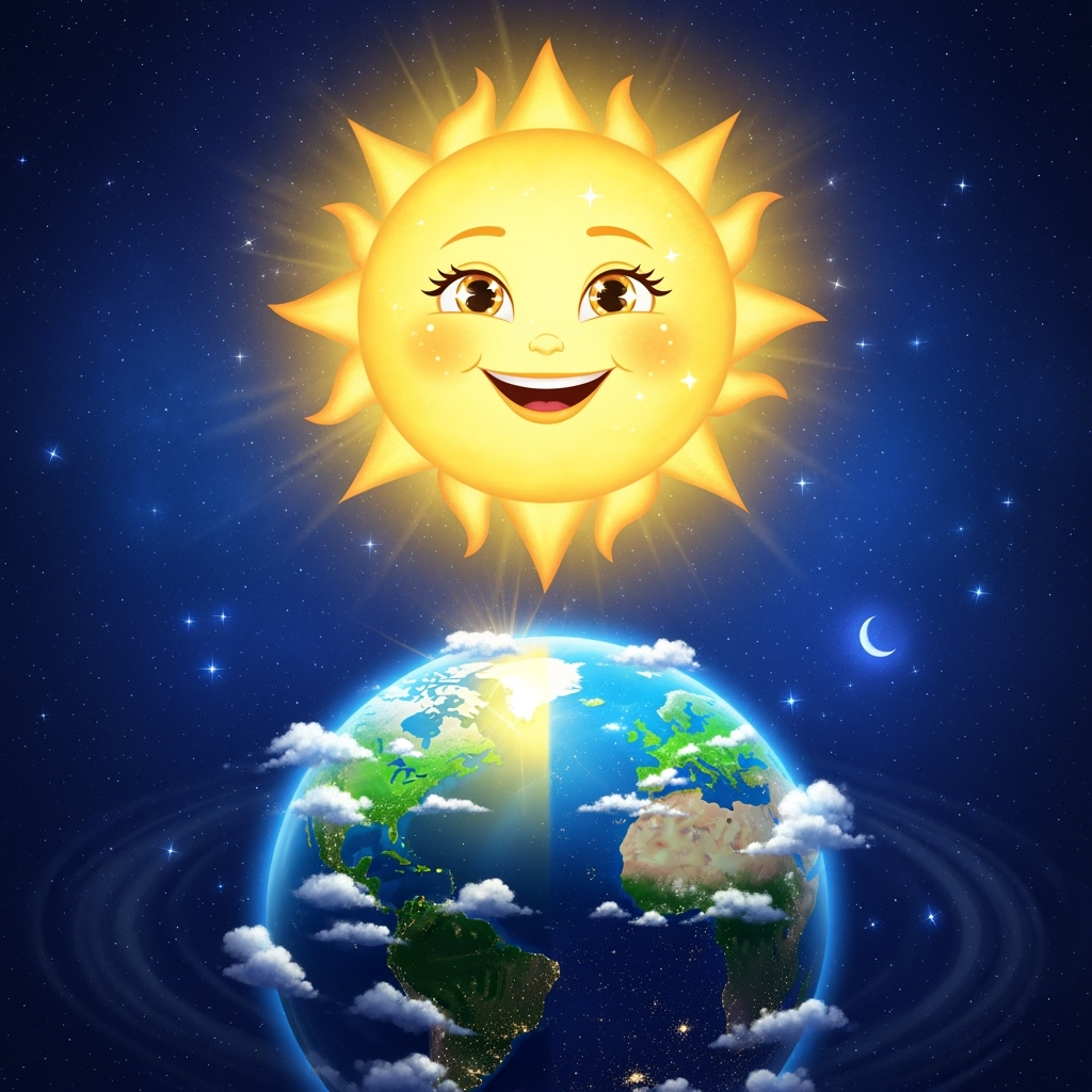 Where Does the Sun Go at Night? | Let's Ask! | Little Thinkers!