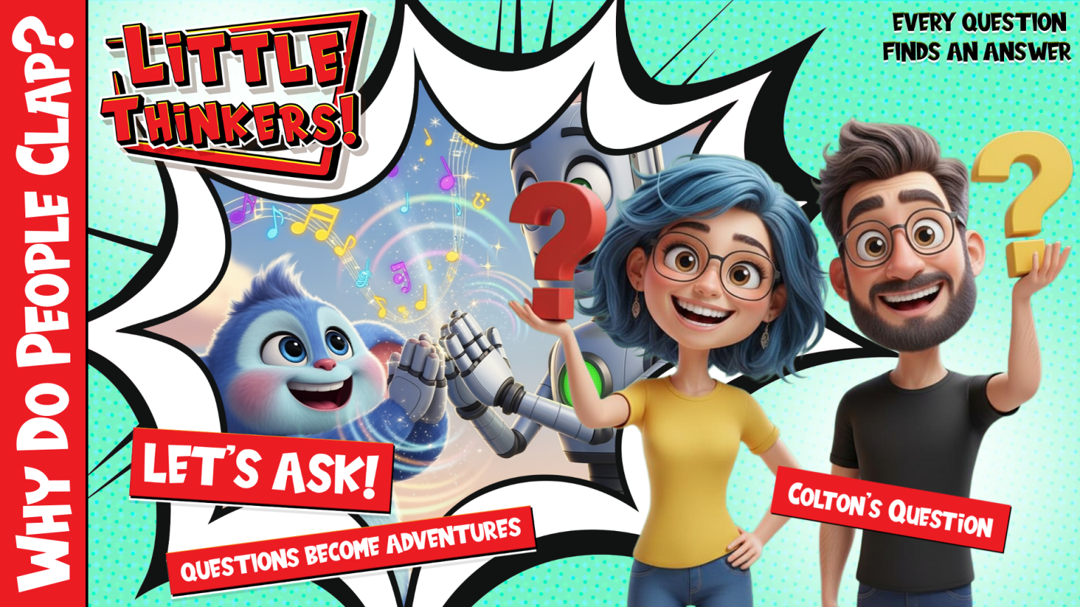 Why Do People Clap? | Let's Ask! | Little Thinkers!