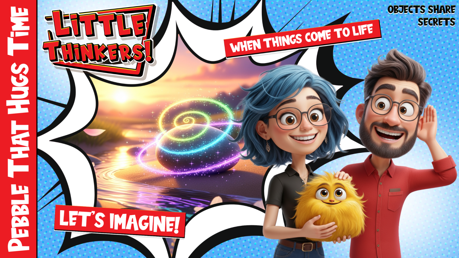 Pebble That Hugs Time | Let's Imagine! | Little Thinkers!