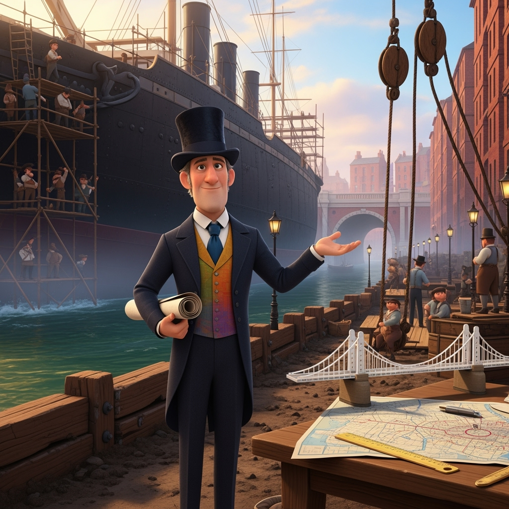 Brunel: Bridges and Steam | Let's Rewind! | Little Thinkers!