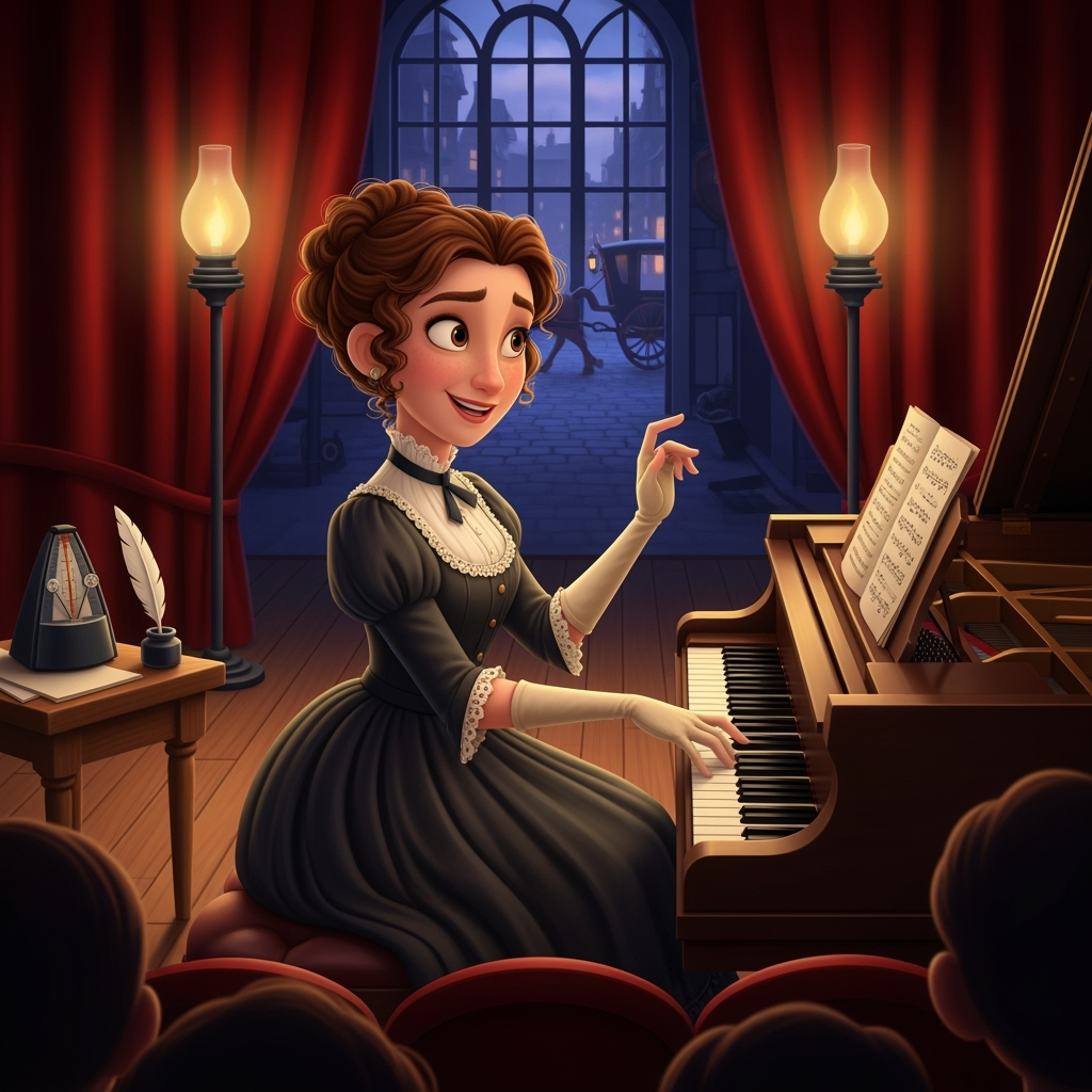 Clara Schumann: From Prodigy to Power | Let's Rewind! | Little Thinkers!