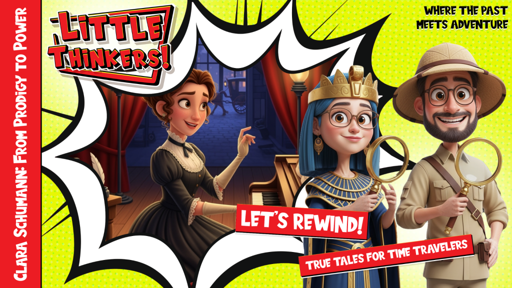 Clara Schumann: From Prodigy to Power | Let's Rewind! | Little Thinkers!