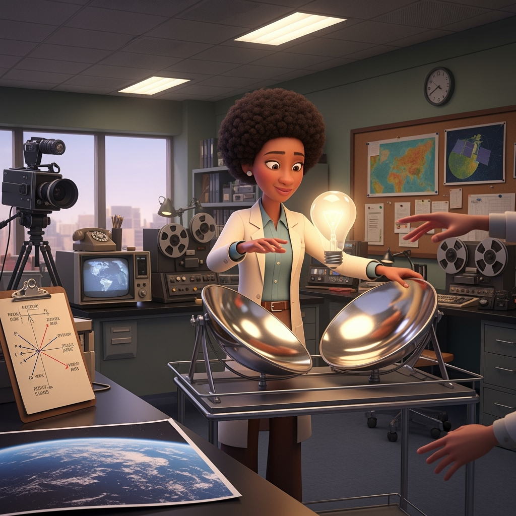 Valerie Thomas and the Floating Picture | Let's Rewind! | Little Thinkers!